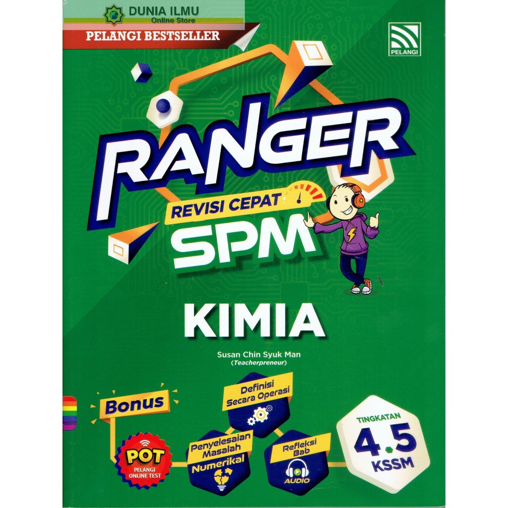 BUKU RUJUKAN : RANGER REVISI CEPAT SPM KIMIA TINGKATAN 4.5 KSSM ...