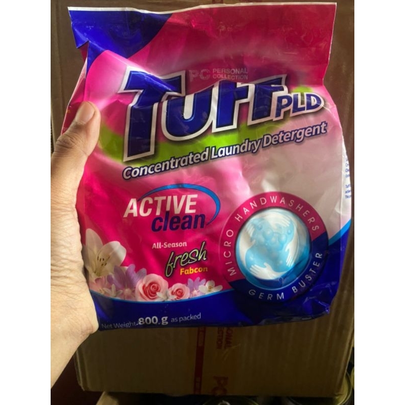 TUFF LAUNDRY DETERGENT ACTIVE CLEAN 800G | Shopee Malaysia