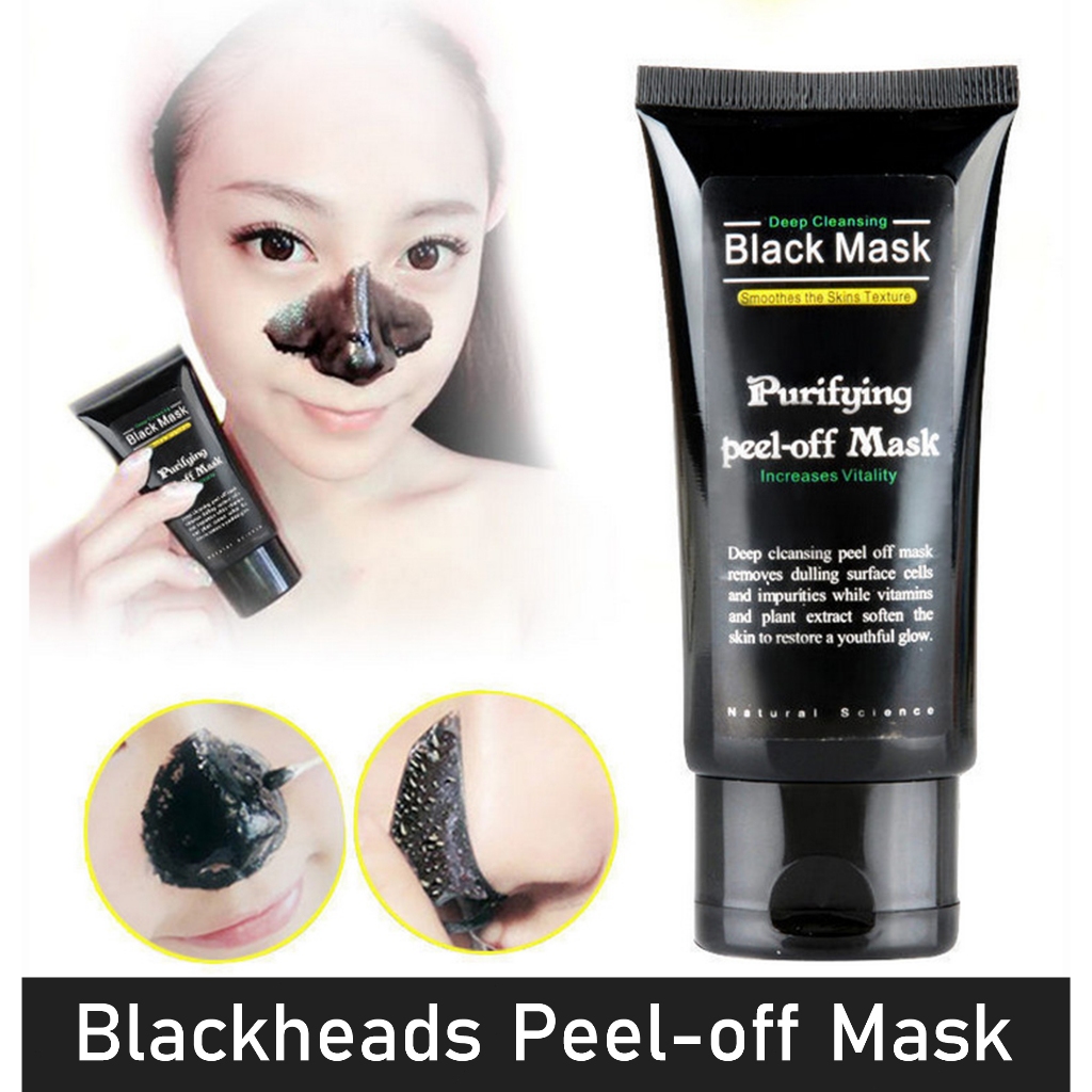 Nose Blackheads Removal Face Peel off Mask 50ml Painless Peeling ...