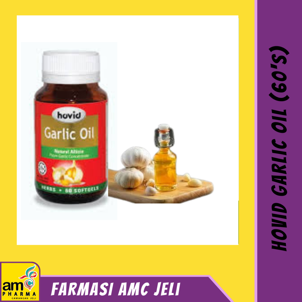 Hovid Garlic Oil 60's (softgel) | Shopee Malaysia