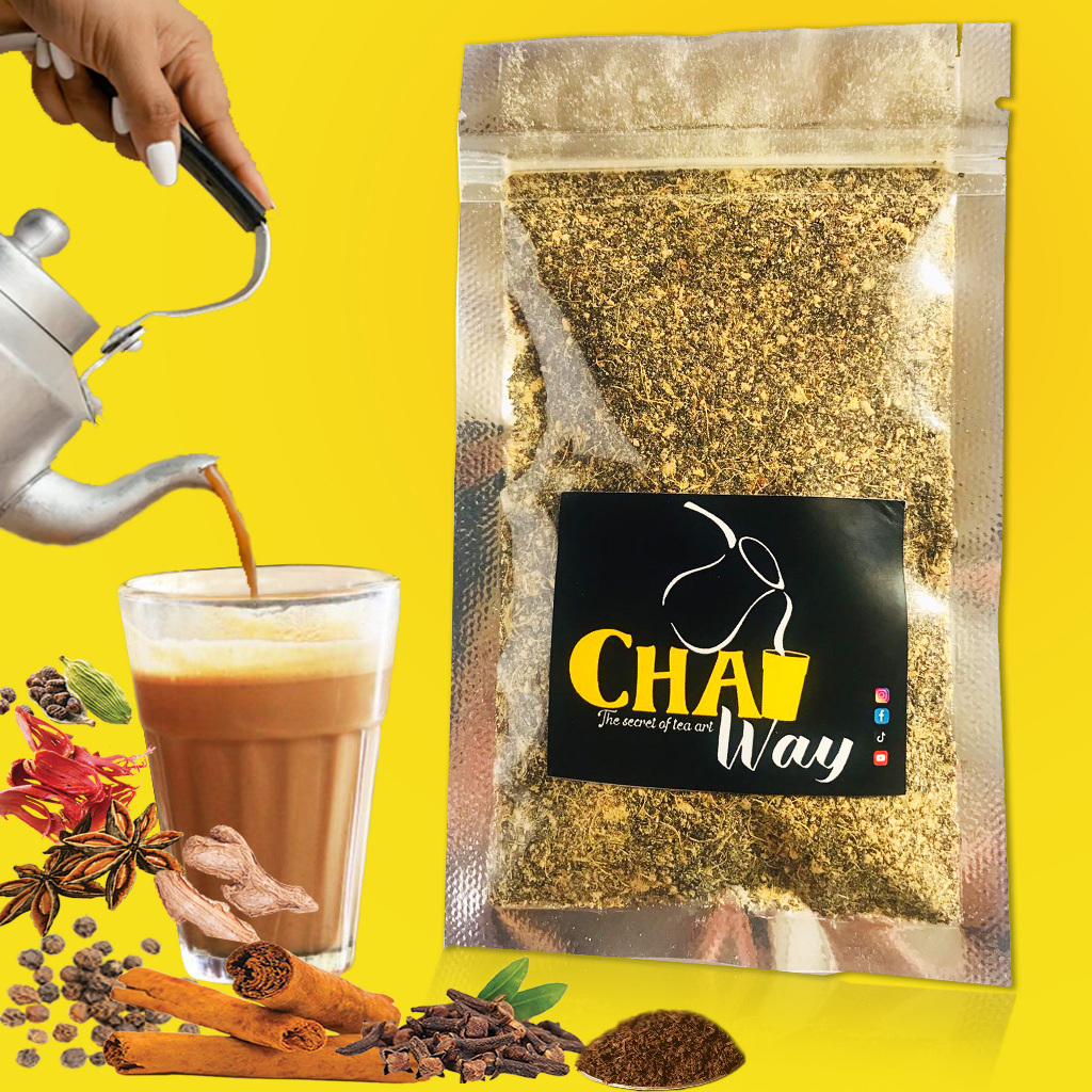 MASALA CHAI POWDER | CEYLON TEA WITH CEYLON SPICES | 50g (30 cups Tea ...