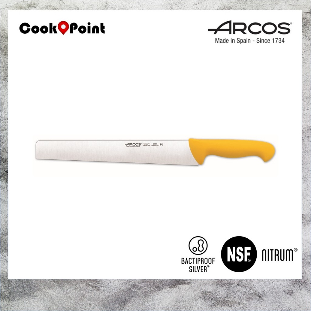 ORIGINAL Made in Spain Arcos 12 Inch Salami Knife - 2957 | Shopee Malaysia