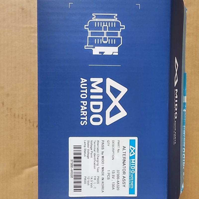 Hyundai Starex A2 2.5 D4CB alternator Rebuild Korea 37300-4A320 3pin ...