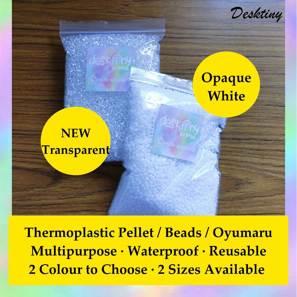 【Oyumaru Alternative】Multipurpose Reusable Thermoplastic Plastic Pellet /Beads by Desktiny ...