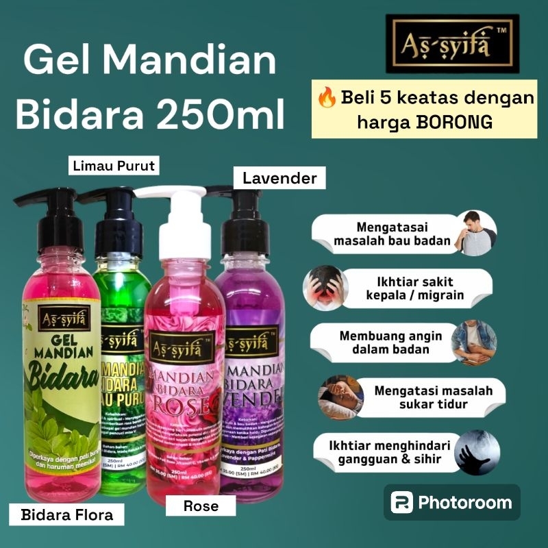 GEL MANDIAN BIDARA AS-SYIFA ORIGINAL HQ | Shopee Malaysia