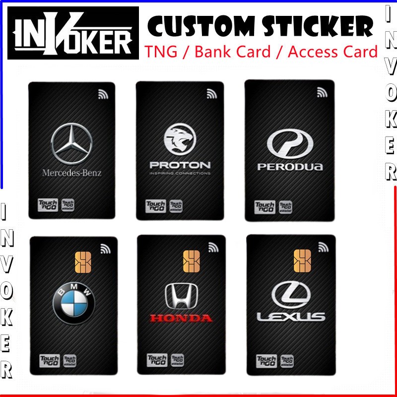 CAR BRAND - Touch n Go Card Sticker Cover / TNG CARD Sticker / Bank ...