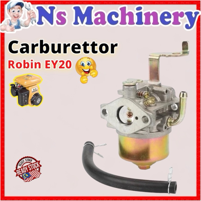 Carburetor Gasoline Engine Robin EY20/Robin Ey20 Carburetor | Shopee ...
