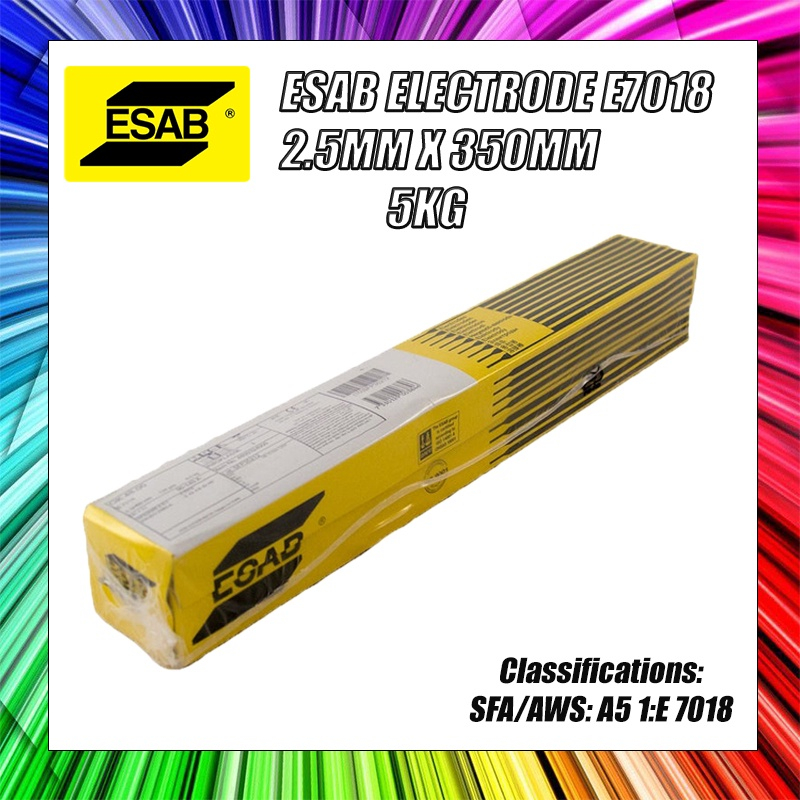ESAB WELDING ELECTRODE OK 48.04 2.5MM E7018 5KG | Shopee Malaysia