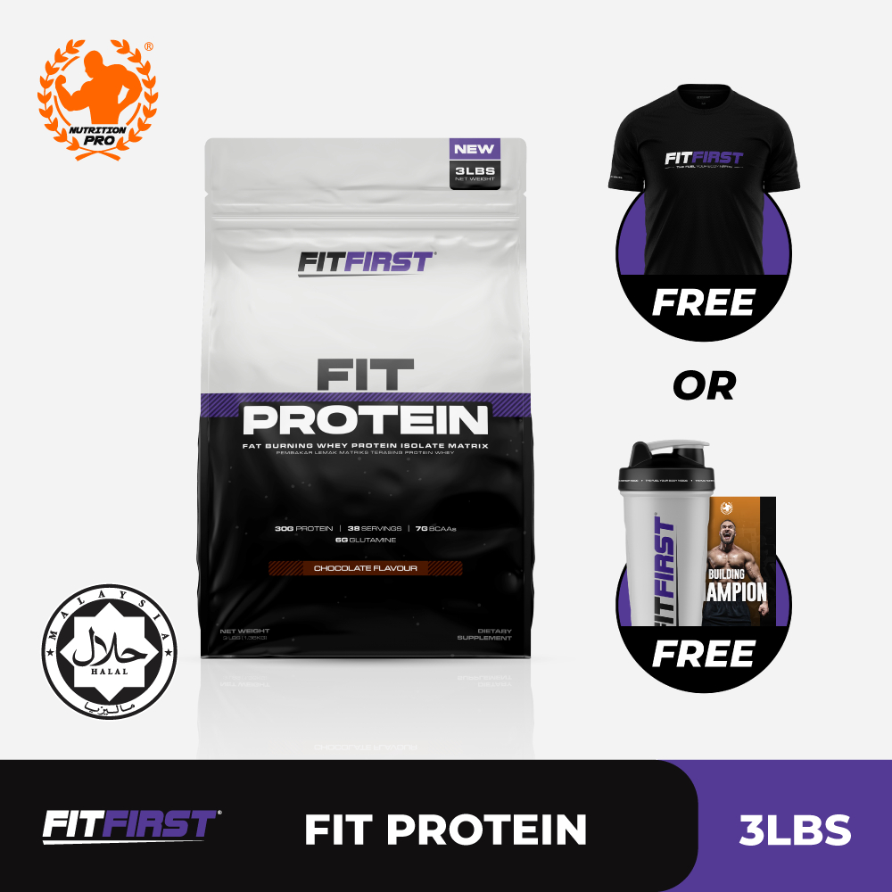 FIT FIRST FIT PROTEIN (1.36KG) - WHEY PROTEIN+NAIKKAN OTOT+GROWTH ...