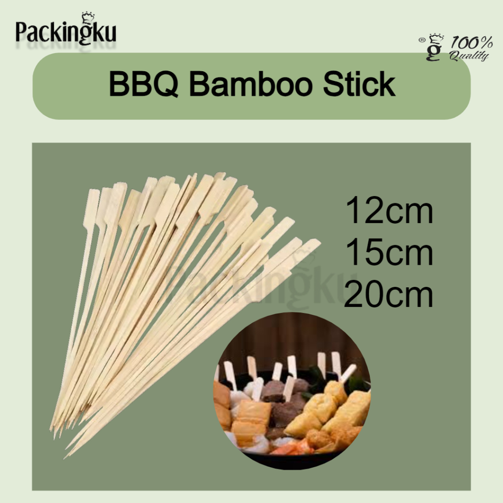 12cm/15cm/20cm [ 100pcs± ] Lidi Buluh Oden Lidi Buluh/Lidi Buluh Teppo ...