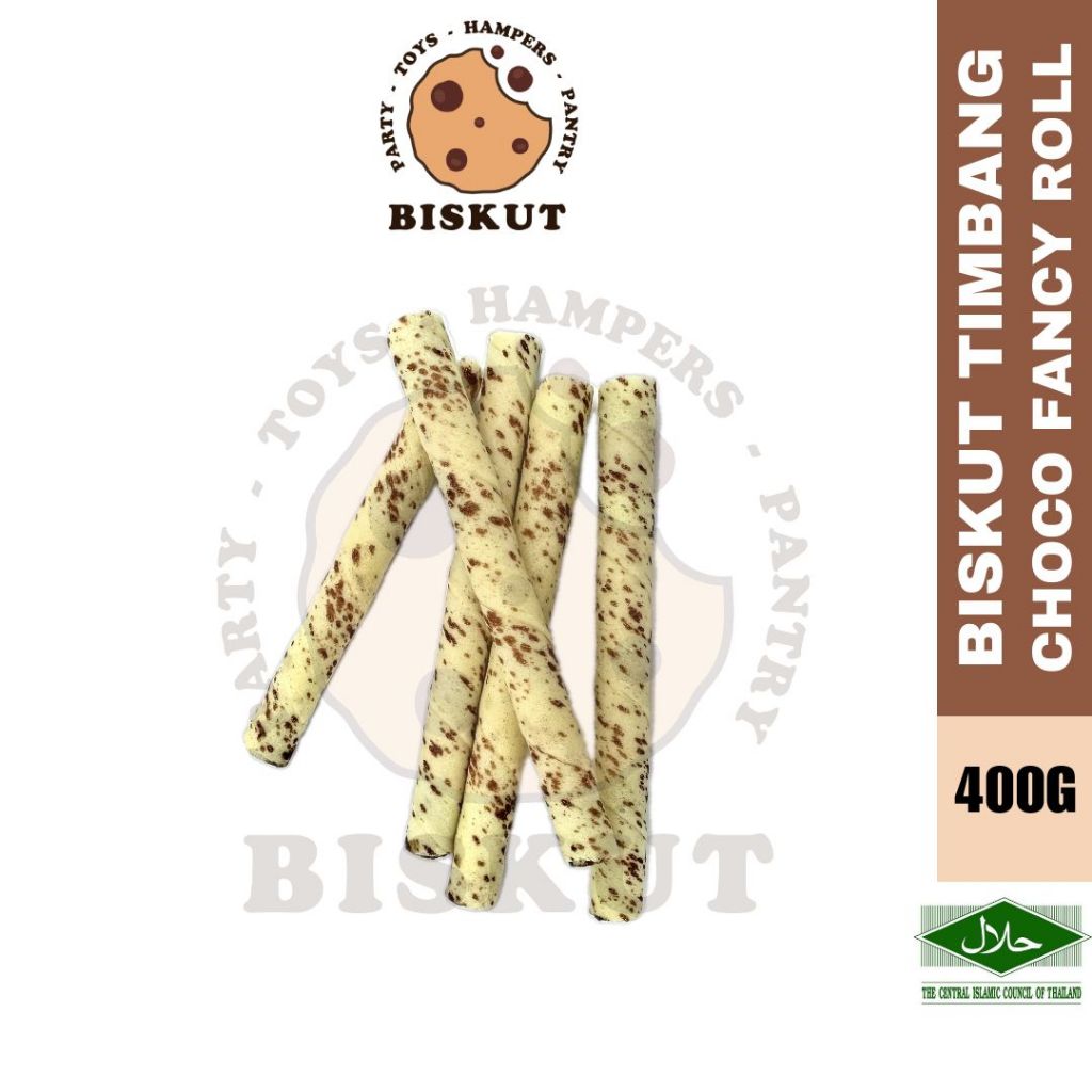Biskut Timbang 400G/Vfood Wafer Roll(Premium Choco, Vo Choco ...