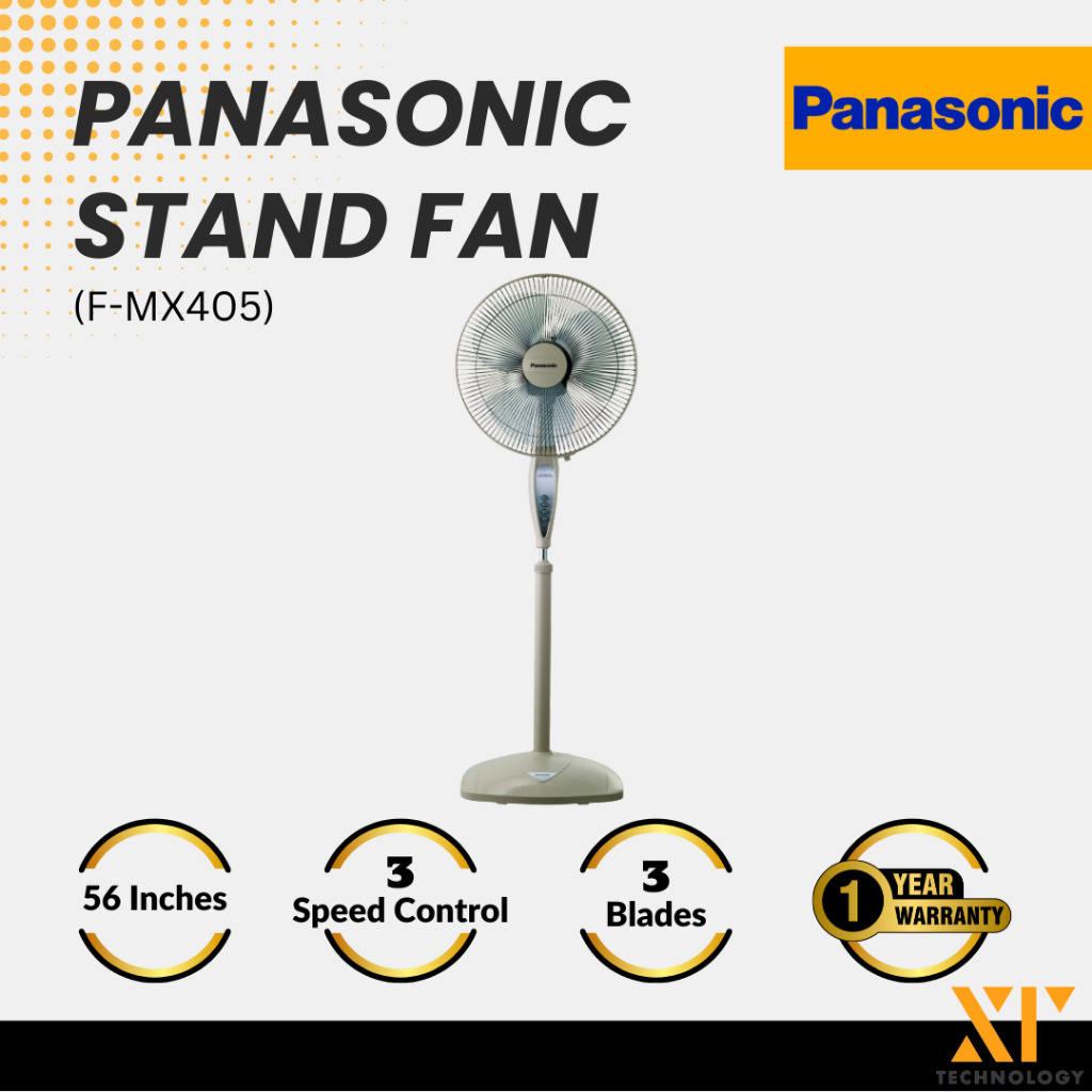 PANASONIC STAND FAN 16" (F-MX405) | Shopee Malaysia