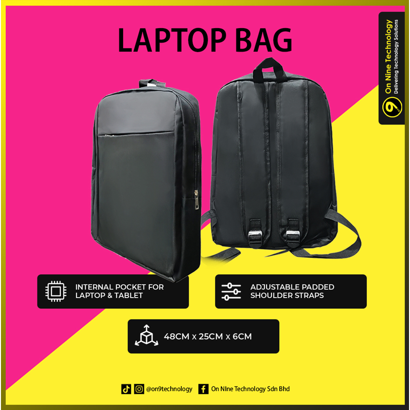 EXCLUSIVE LAPTOP BAG ON9TECHNOLOGY (2 VARIATIONS) MURAH LAPTOP BAG ...