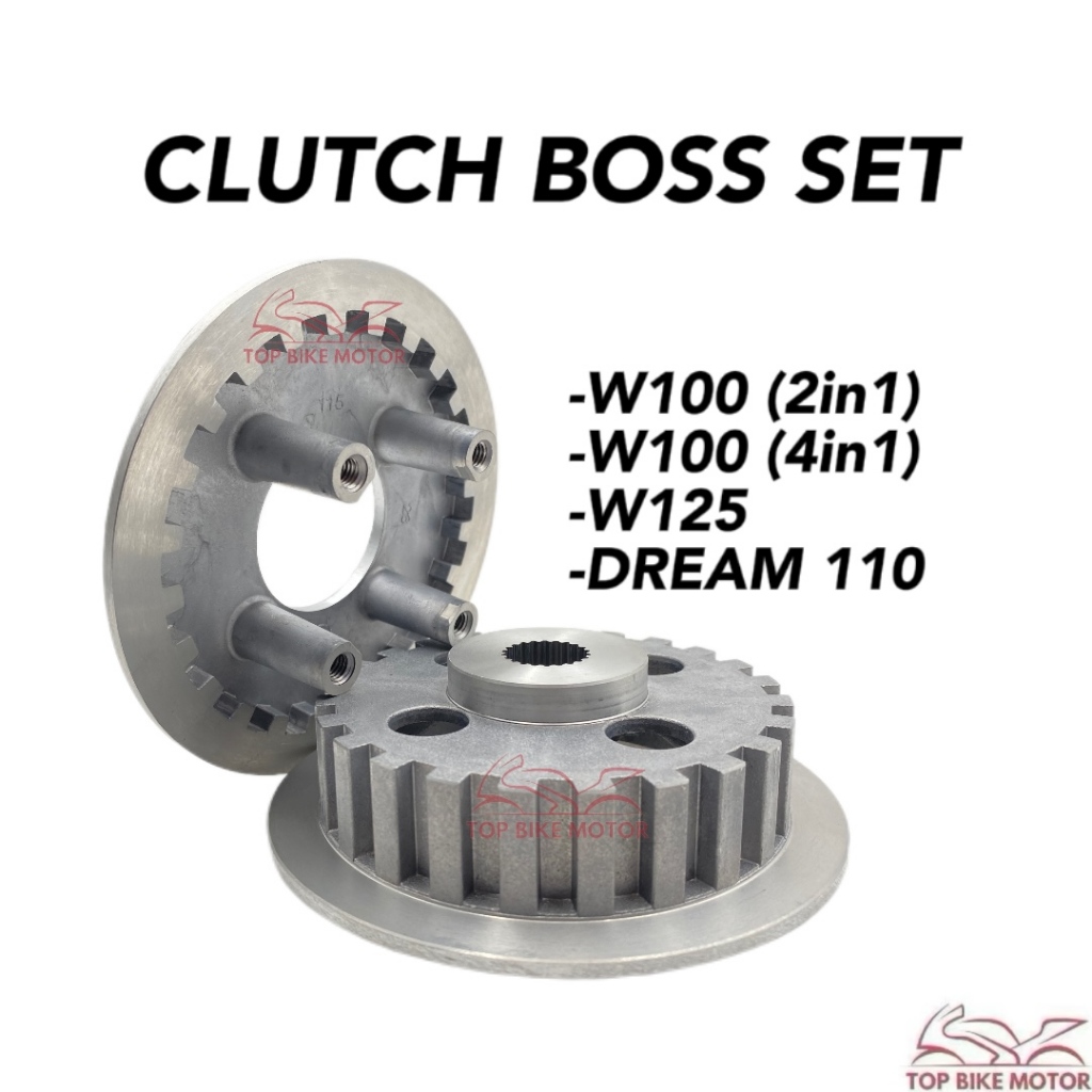 FCC JAPAN W100 WAVE100 WAVE125 W125 DREAM110 CLUTCH BOSS PRESSURE BOSS ...
