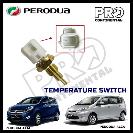 GENUINE PERODUA AXIA 2014-2018 ALZA 2009-2022 WATER TEMPERATURE FAN ...