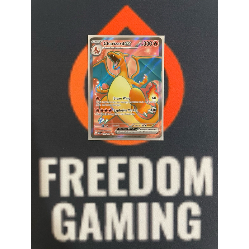 Pokemon TCG 151 - Charizard EX (Near Mint) | Shopee Malaysia