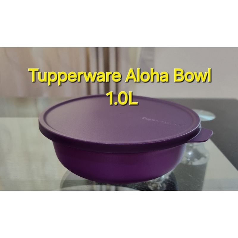 Tupperware Aloha Bowl 1.0L (1pc) | Shopee Malaysia