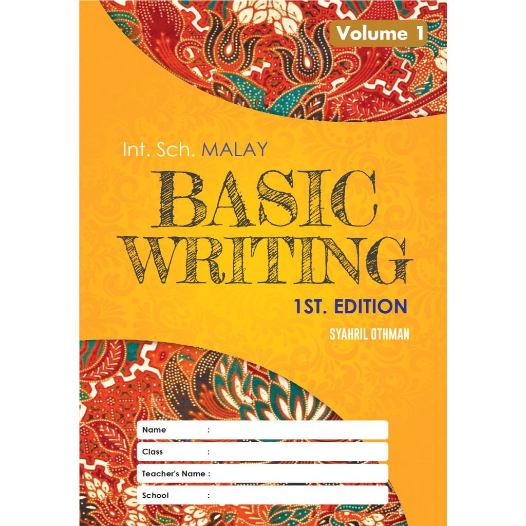 INT. SCH. MALAY BASIC WRITING 1st EDITION | Shopee Malaysia