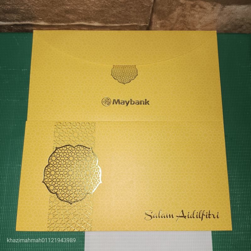 SAMPUL DUIT RAYA MAYBANK ( 2 PCS) | Shopee Malaysia