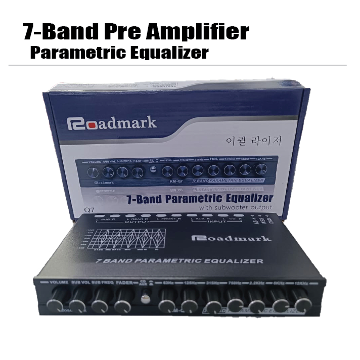7-Band Pre amplifier Parametric Equalizer | Shopee Malaysia