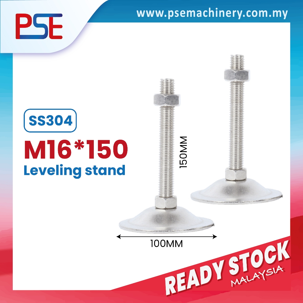 M16 Adjustable Leveling Stand / Leveling Feet / Conveyor Feet Stand ...