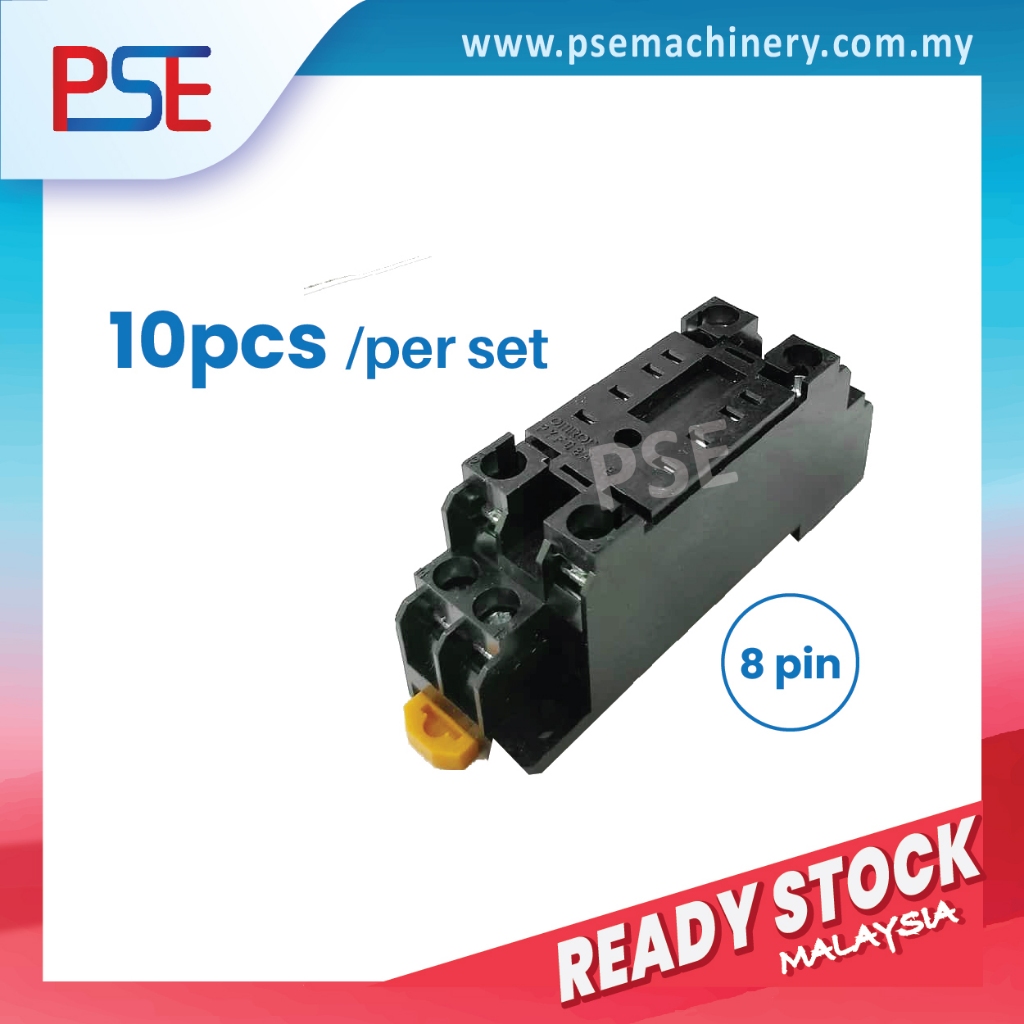 [Wholesale Borong] 10PCS Relay Base Socket MY2N Base Omron Timer Relay ...