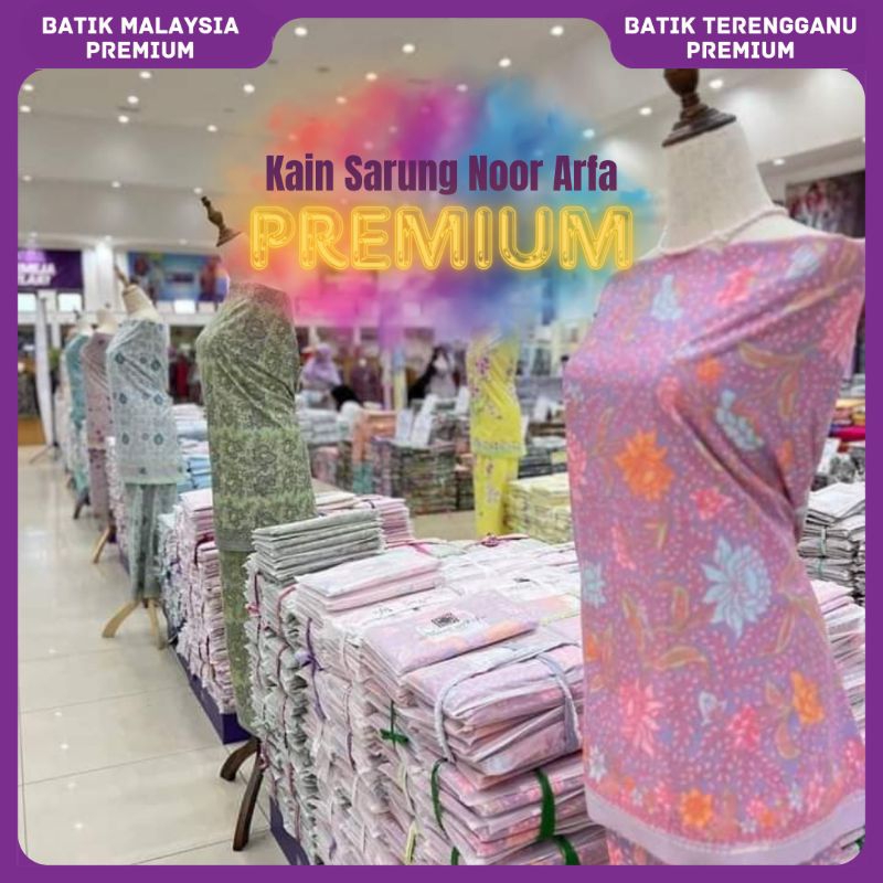 Kain Batik Noor Arfa Hadiah Hari Guru | Shopee Malaysia