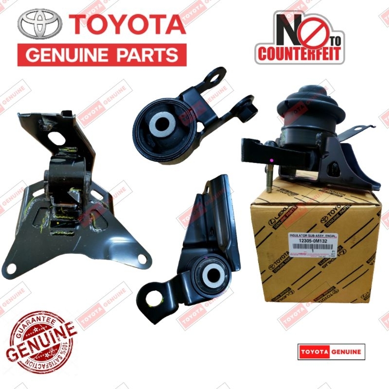 Toyota Vios NCP150 1NZFE ENGINE MOUNTING SET （AUTO） | Shopee Malaysia