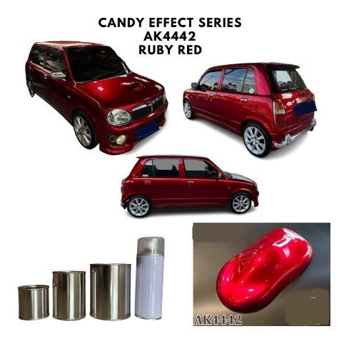2K Paint AK4442 Ruby Red/ Cat Kereta Warna Merah Maroon | Shopee Malaysia
