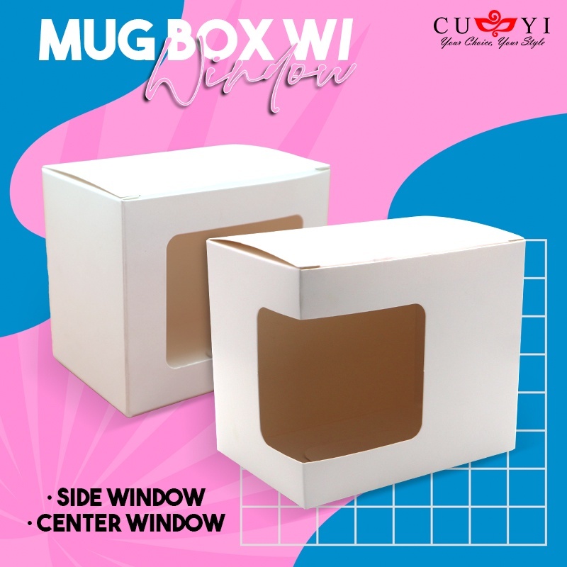 White Mug Box Thin (50 pcs per order ) | Shopee Malaysia