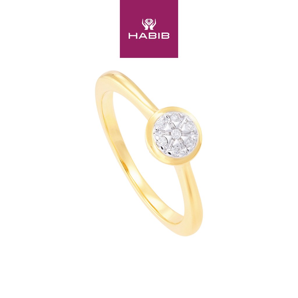 HABIB Diamond Ring in 375/9K Yellow Gold 264780822 | Shopee Malaysia
