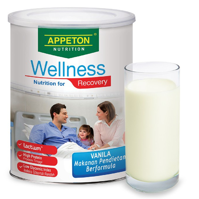 APPETON Wellness Recovery Nutrition Milk with LACTIUM - Vanilla ...