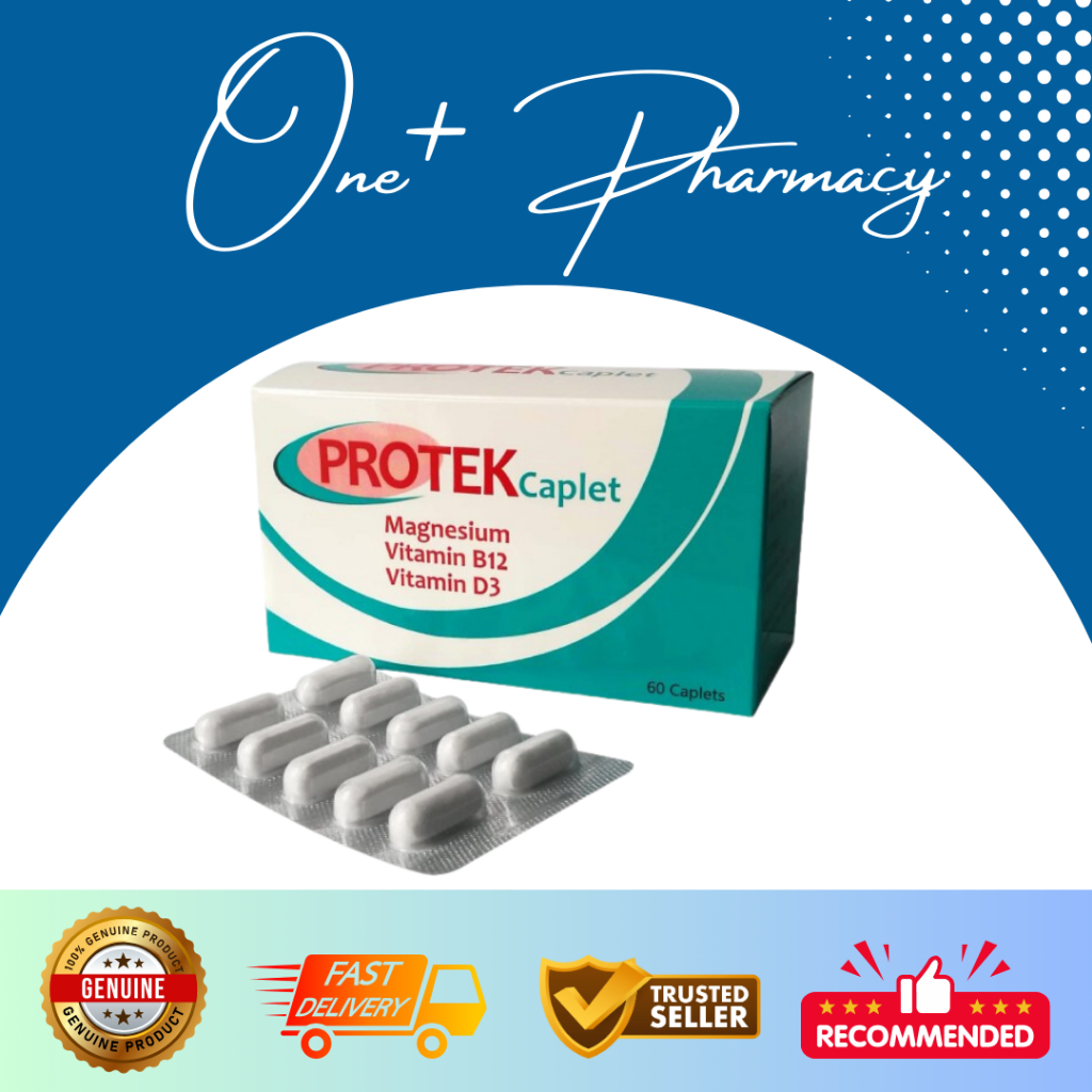 Protek Caplet 1250mg 10's (1 papan) | Shopee Malaysia