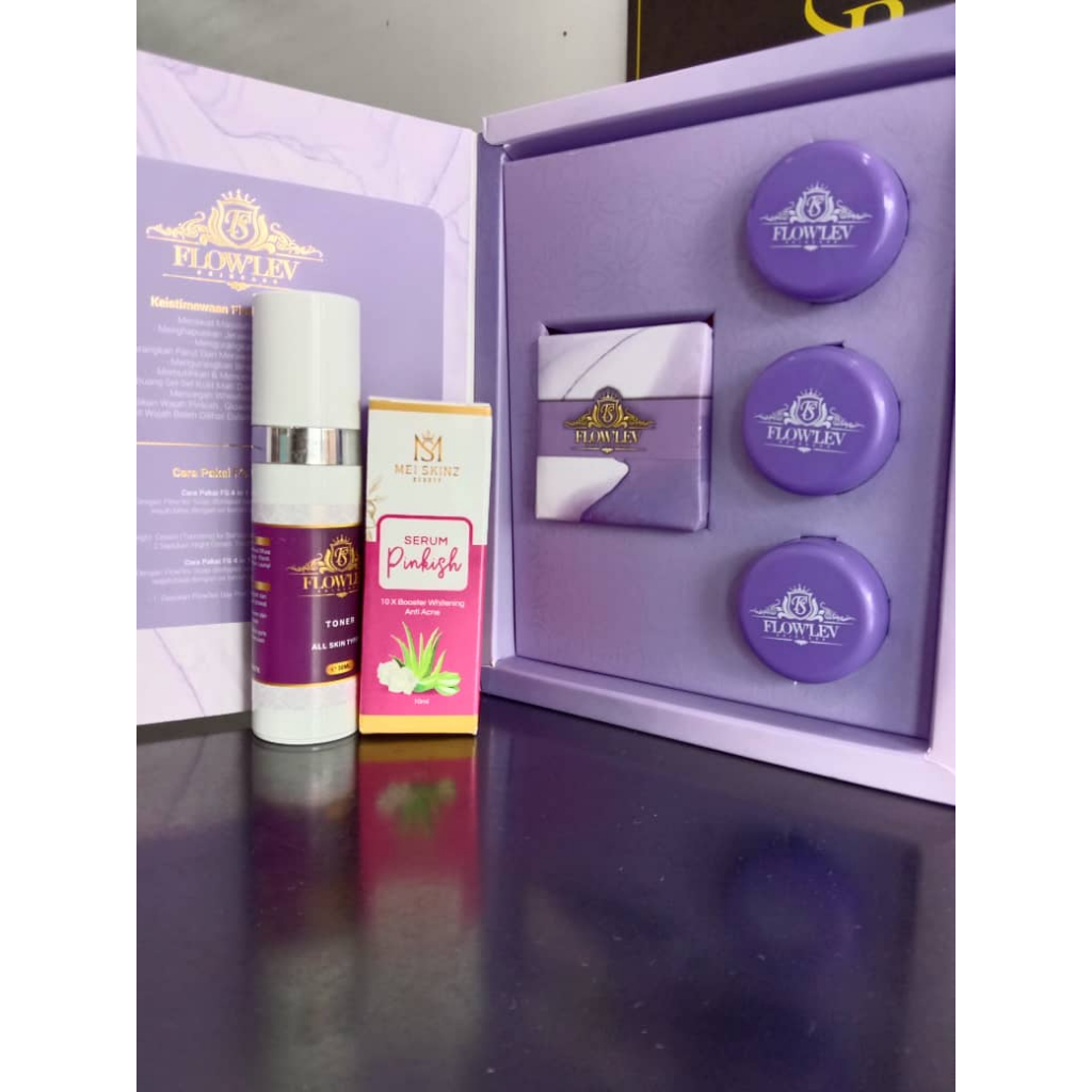 FLOW'LEV SET SKINCARE NEW | Shopee Malaysia