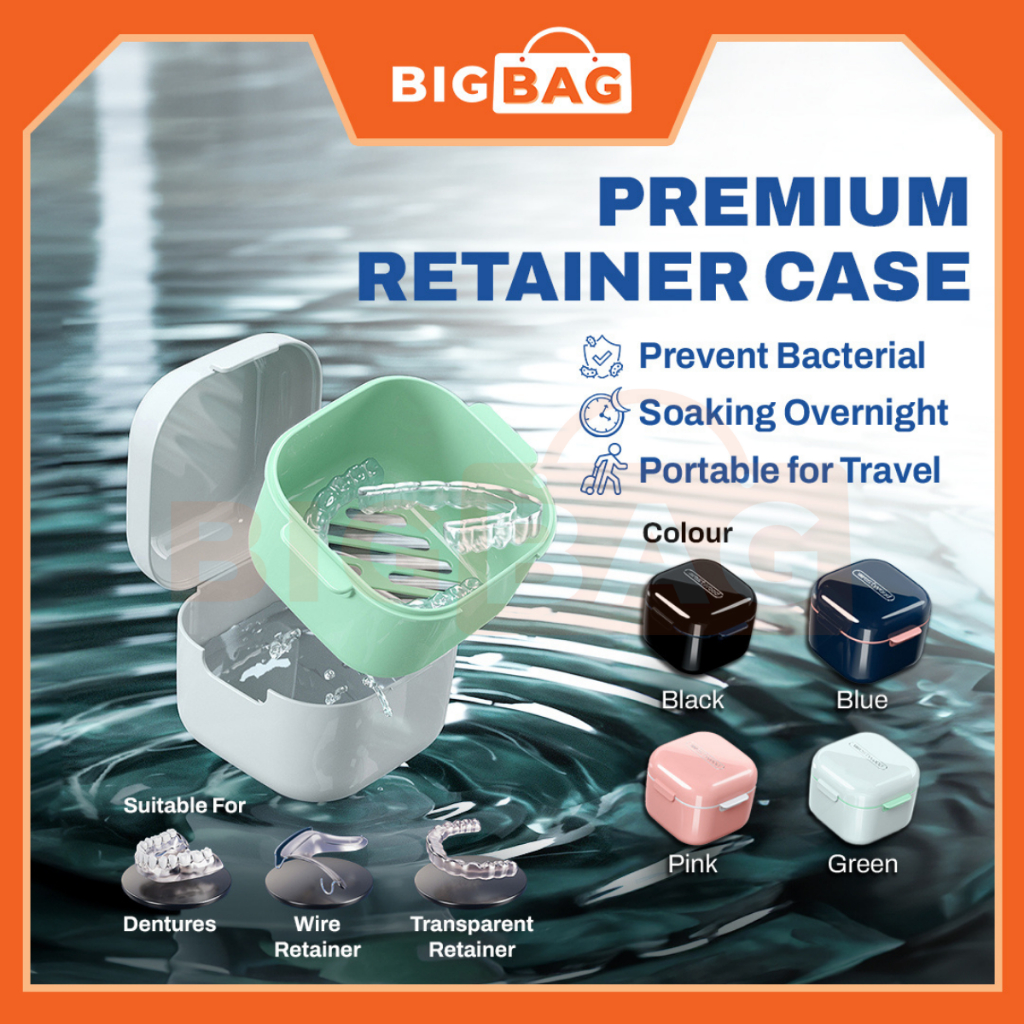 Retainer Case Denture Box Bekas Retainer Gigi Retainer Box Medicine ...