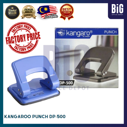 【READY STOCK】KANGARO PUNCH DP-500 | 25'S PUNCHER | OFFICE PUNCHER LARGE ...