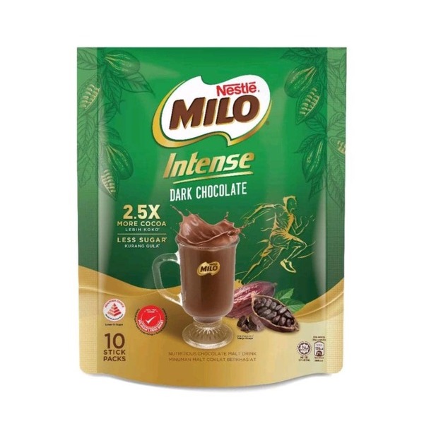 NESTLE INTENSE DARK CHOCOLATE MILO 10X33G**WITH FREE GIFT | Shopee Malaysia