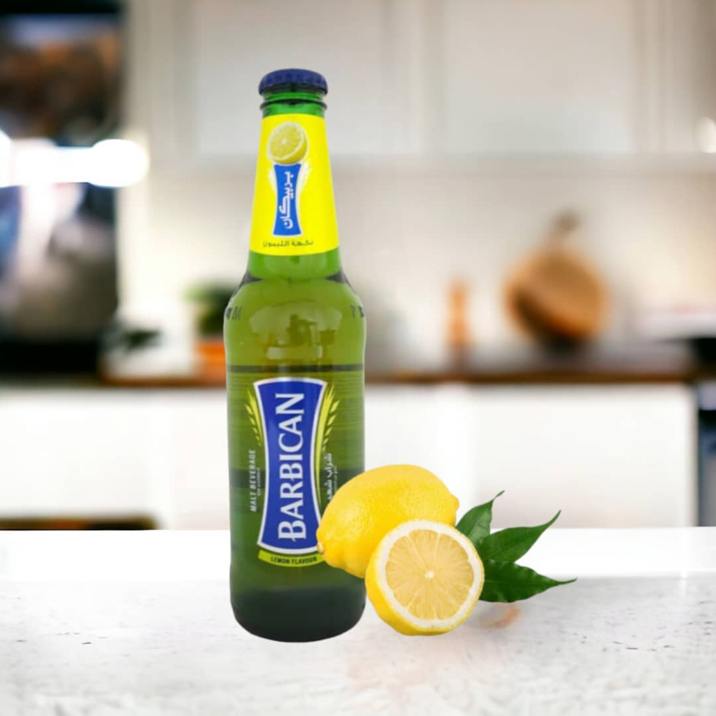 New Barbican Malt Lemon Flavor Non Alcoholic Drink 330ML - New Stock ...