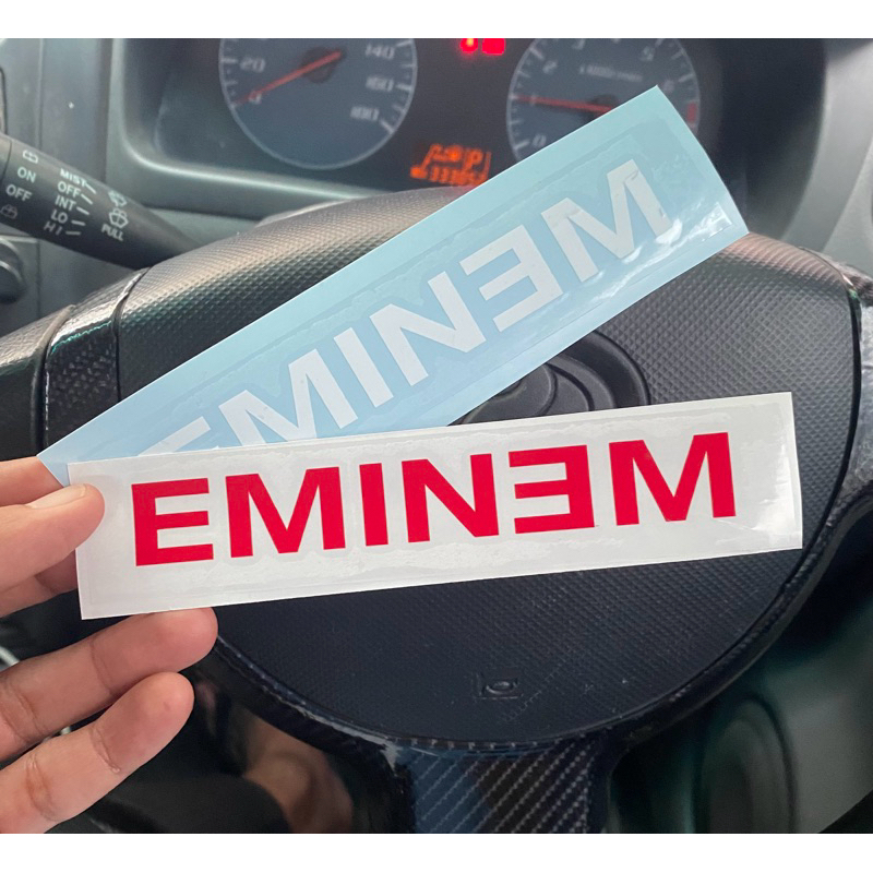 Eminem Slim Shady Official Logo Car Motor Sticker | Shopee Malaysia