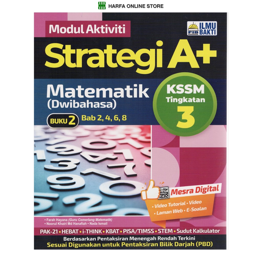 BUKU RUJUKAN : MODUL AKTIVITI STRATEGI A+ MATEMATIK(DWIBAHASA ) BUKU2 ...