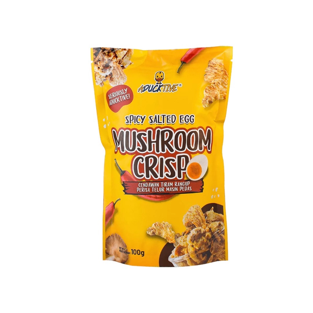 Aductive Mushroom Crips Spicy Salted Eggs | Shopee Malaysia