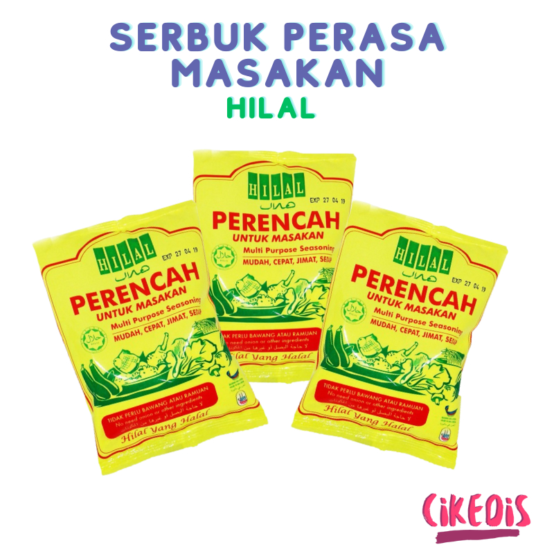 HILAL Perencah Masakan Serbaguna Serbuk Perasa Multi Purpose Seasoning ...