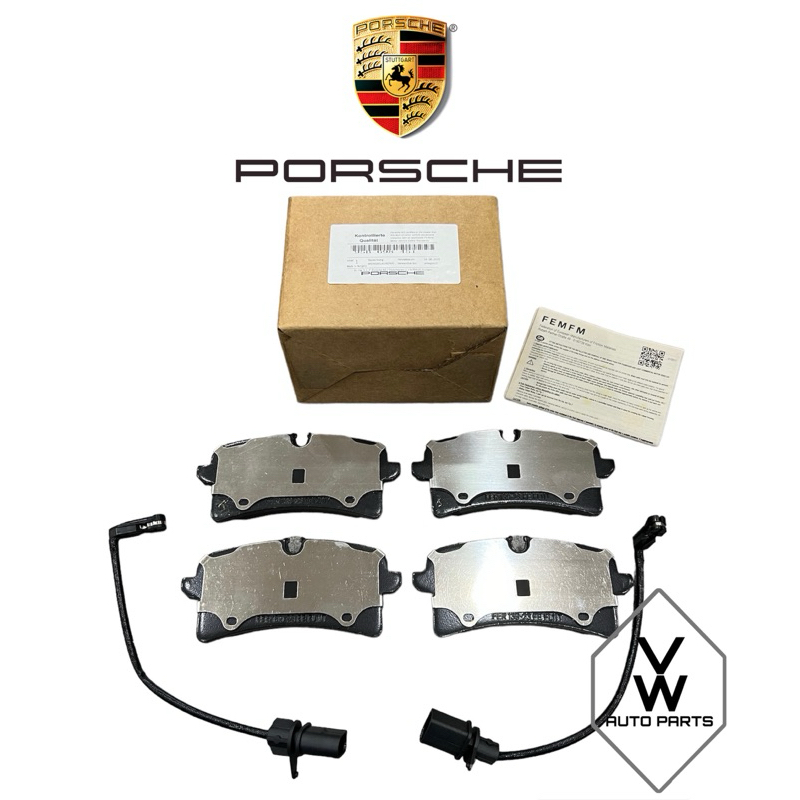 ( 100% ORIGINAL ) REAR DISC BRAKE PAD PORSCHE MACAN 95B ( 95B698451 ...