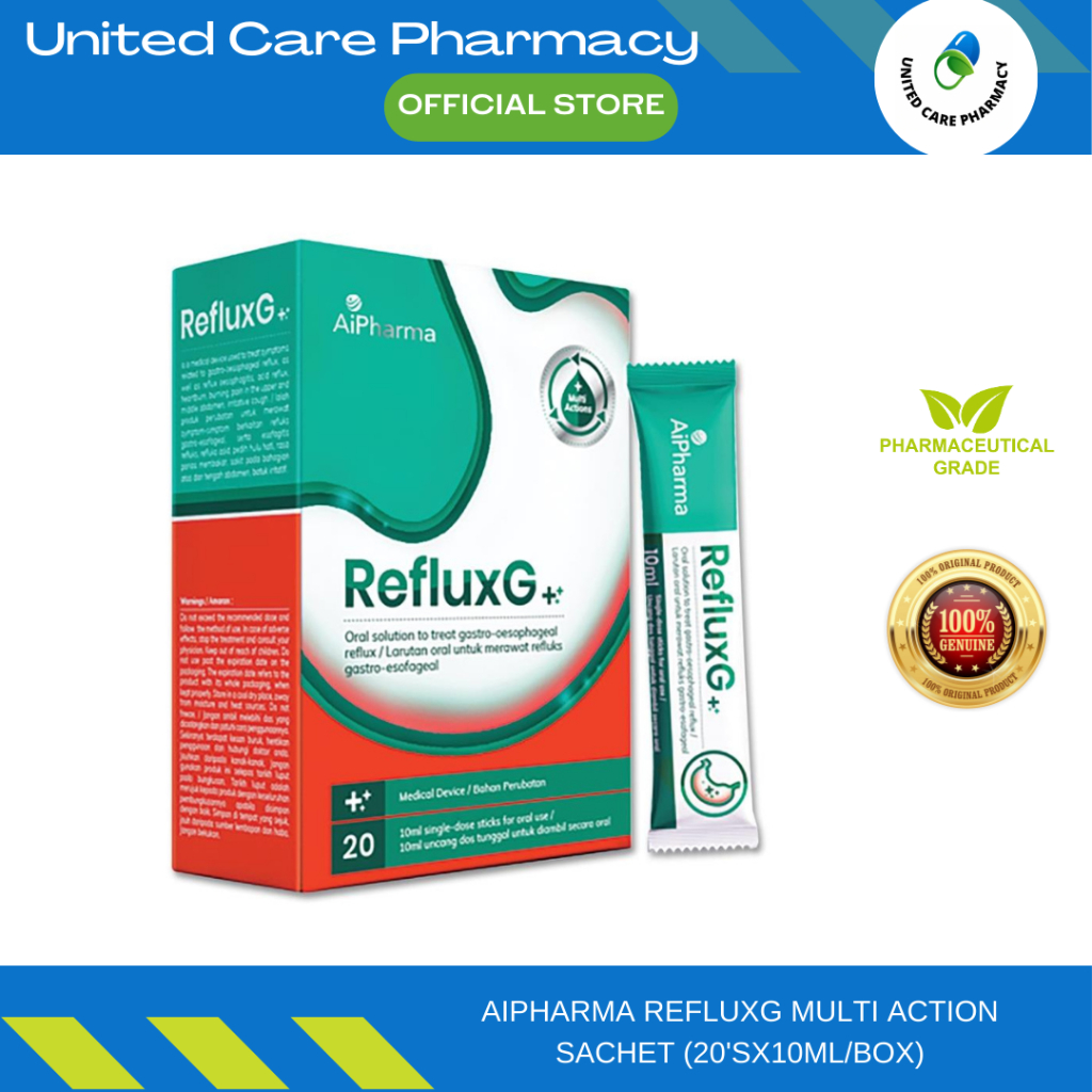 AIPHARMA REFLUXG MULTI ACTION SACHET (20'SX10ML/BOX) | Shopee Malaysia