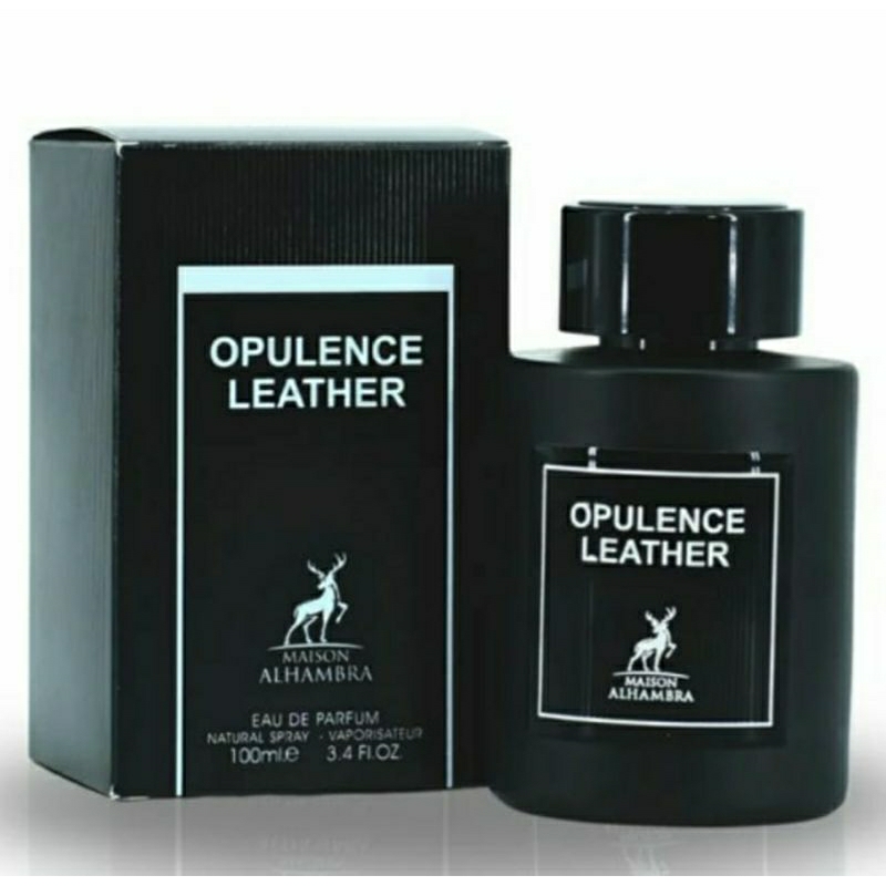 OPULENCE LEATHER EDP Perfume By Maison Alhambra 100 ML OPULENCE LEATHER ...