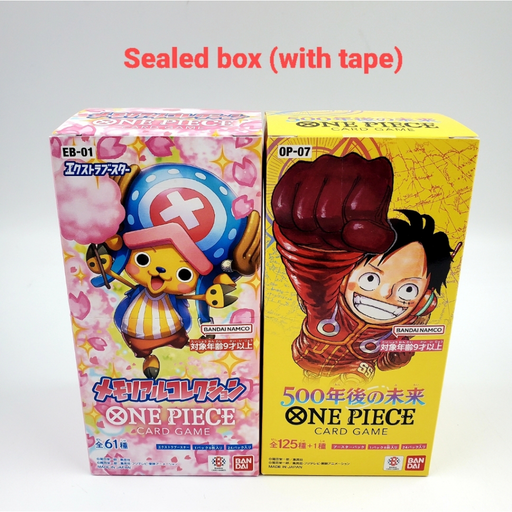 【Ready Stock】 One Piece TCG Booster Box OP07 EB01 (24 Pack) 【Direct ...