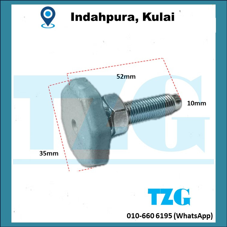 UNIVERSAL WASHING MACHINE ADJUSTABLE SCREW LEG BASE STAND M10 (WZS91709 ...