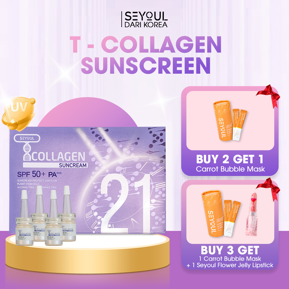 SEYOUL T- Collagen Sunscreen Serum 3IN1, Sunblock Multi Protection ...