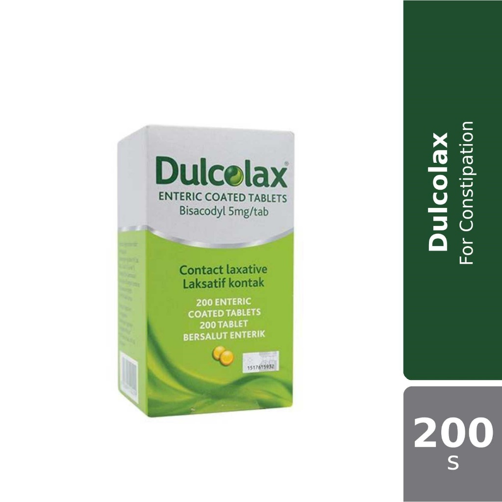 DULCOLAX TABLETS (30S/200S)/ SUPPOSITORY 5S | Shopee Malaysia