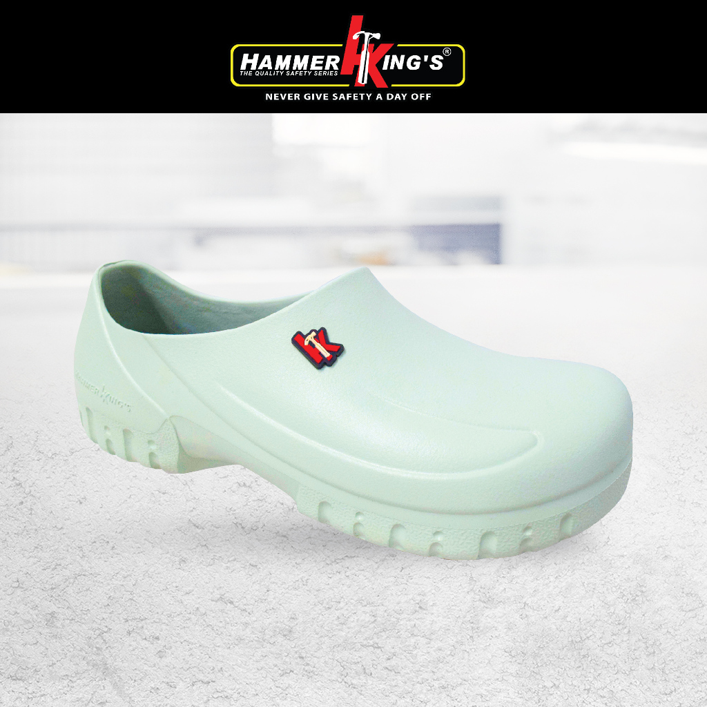 Hammer King's HK 3001 Unisex Slip On Rubber Kitchen Chef Clogs Shoes ... Hammer King's HK 3001 Unisex Slip On Rubber Kitchen Chef Clogs Shoes ...